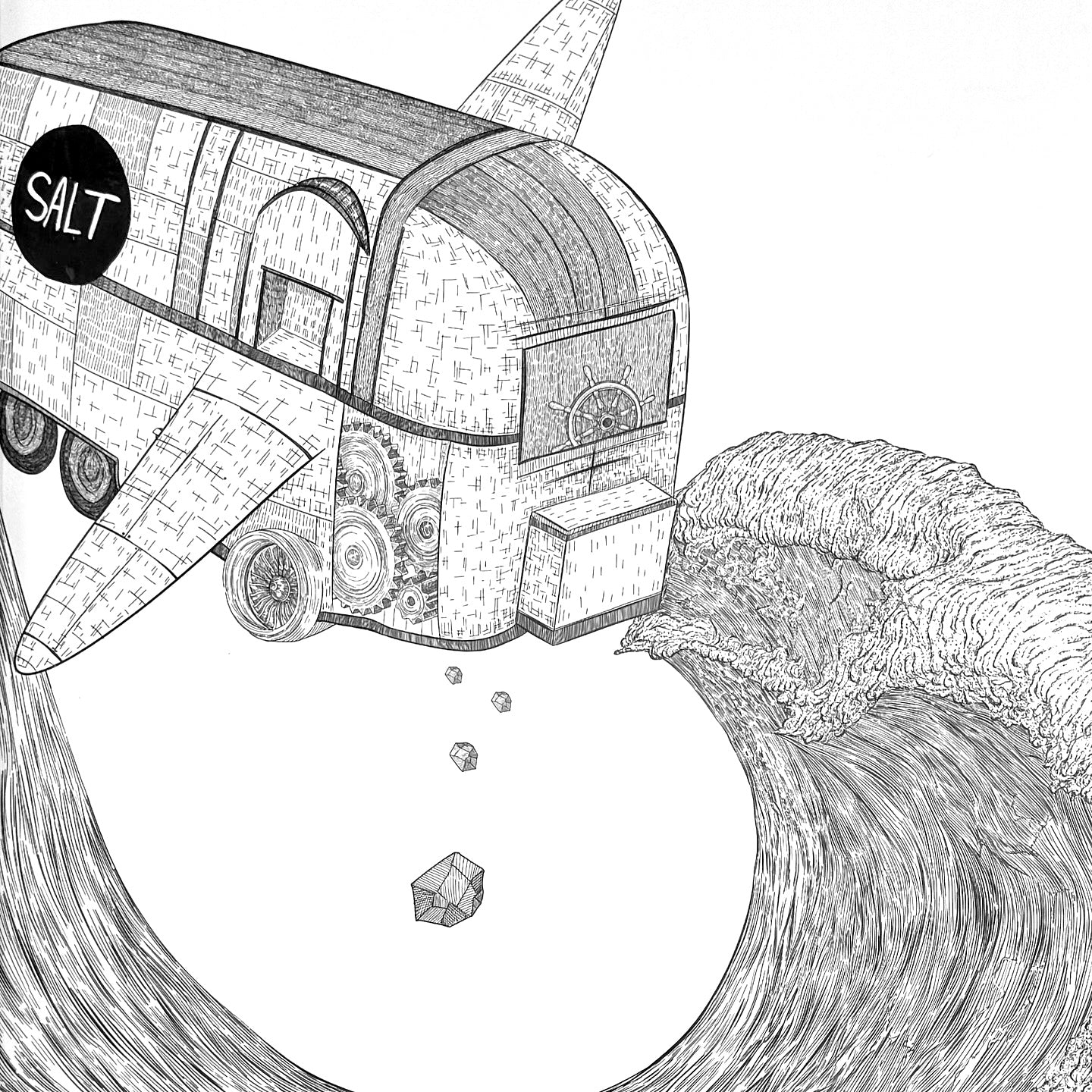 Salt Drawing